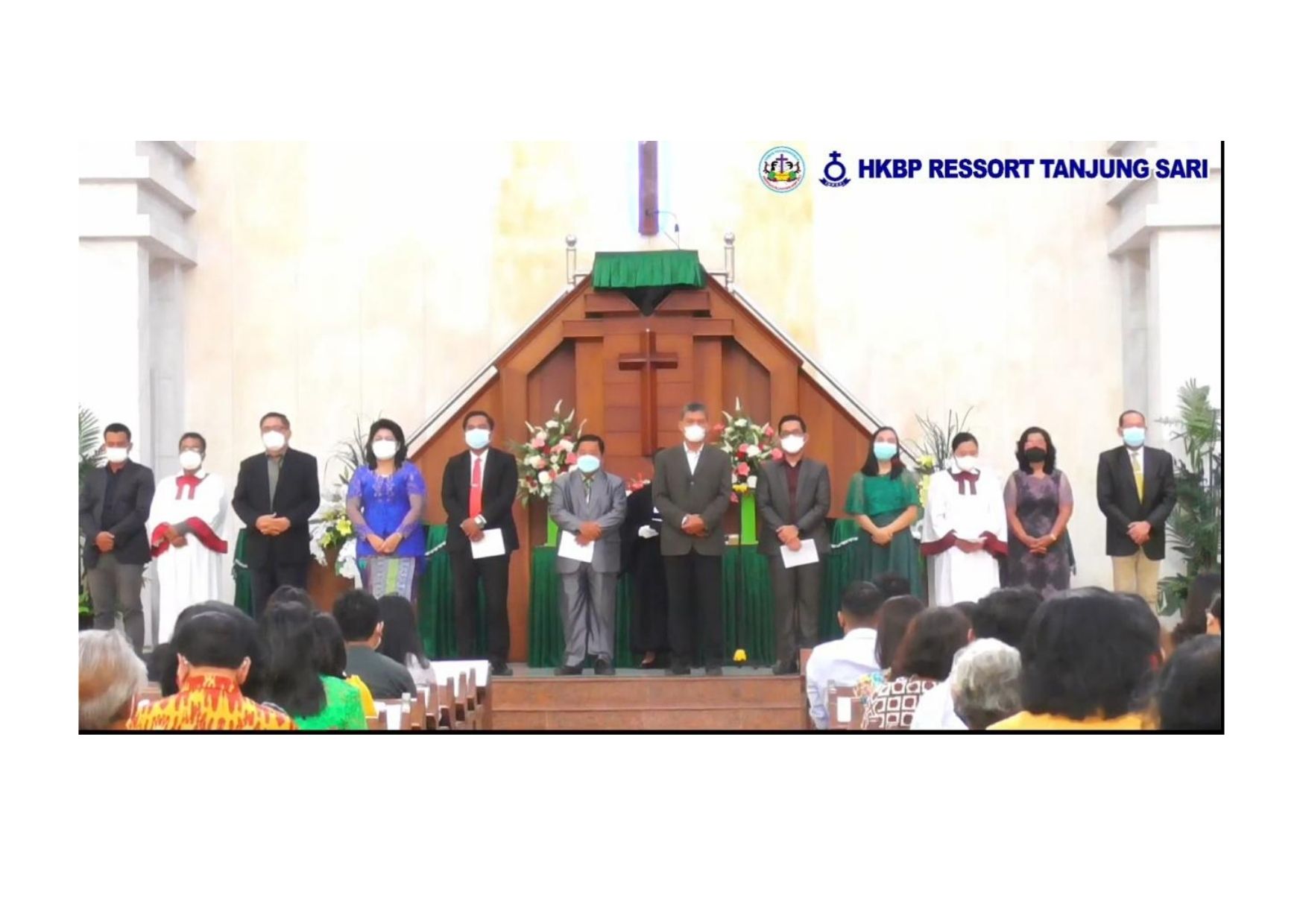 Pelantikan Panitia Natal Bersama Tahun 2021 HKBP Tanjung Sari - New Kairos