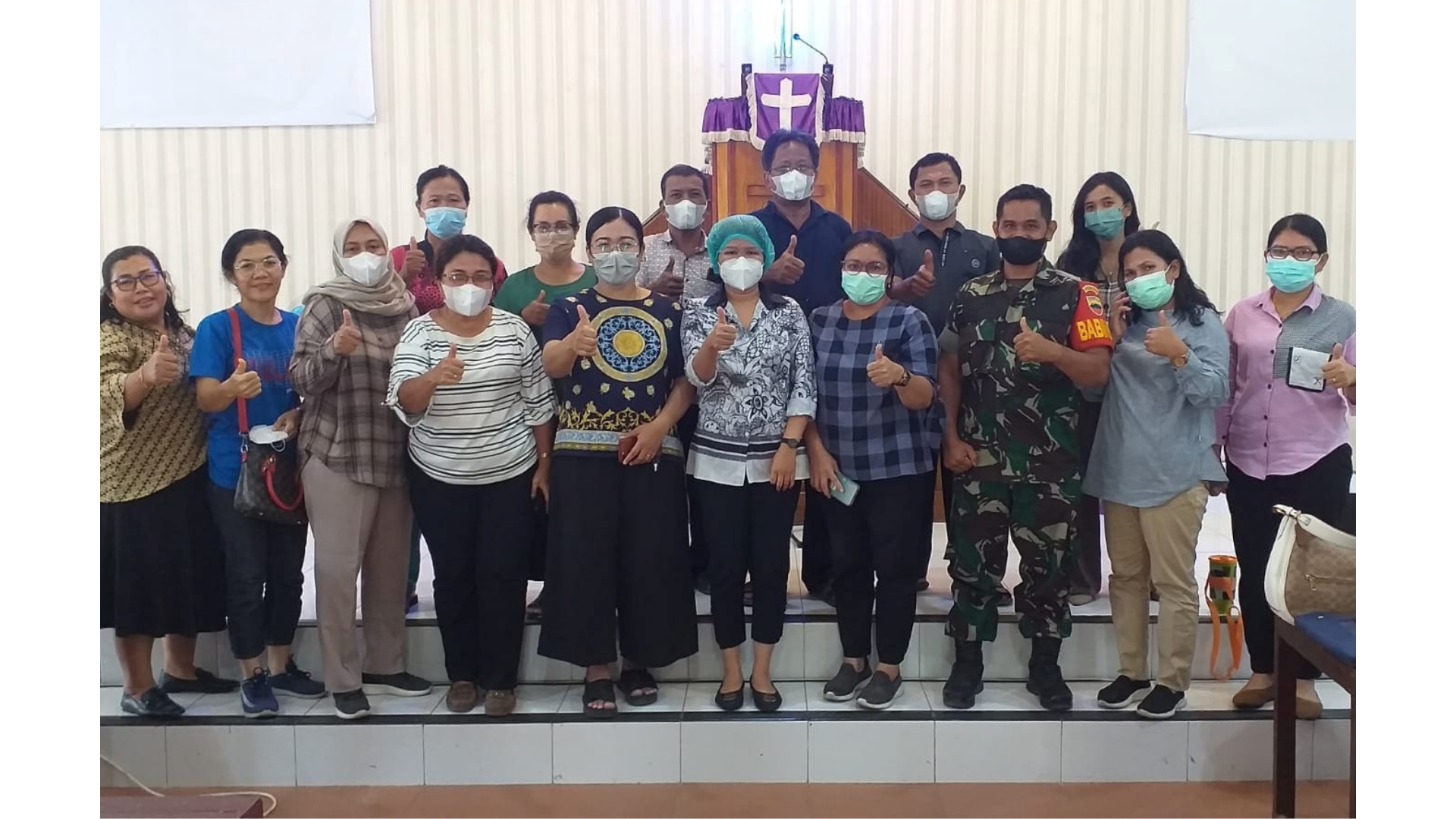 Pelayanan Berlanjut, HKBP Resort Simalingkar B Buka Sentra Vaksinasi - New Kairos