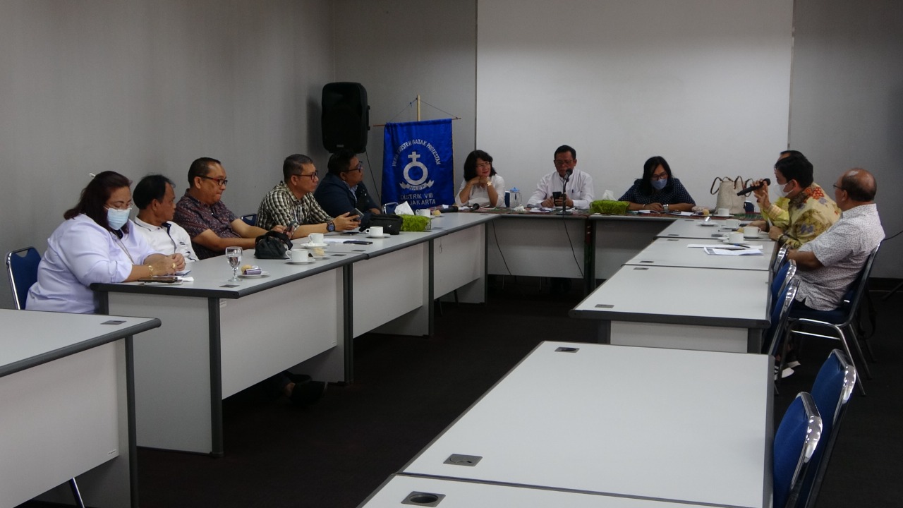 Rapat Panitia Renovasi Kantor Distrik : Fokus Pencarian Dana! - New Kairos