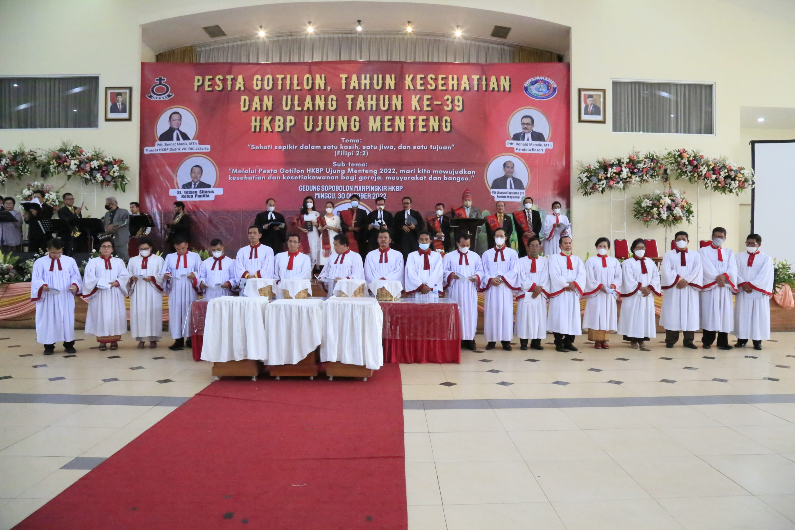 HKBP Ujung Menteng Rayakan HUT ke-39, Pesta Gotilon dan Puncak Kesehatian - New Kairos