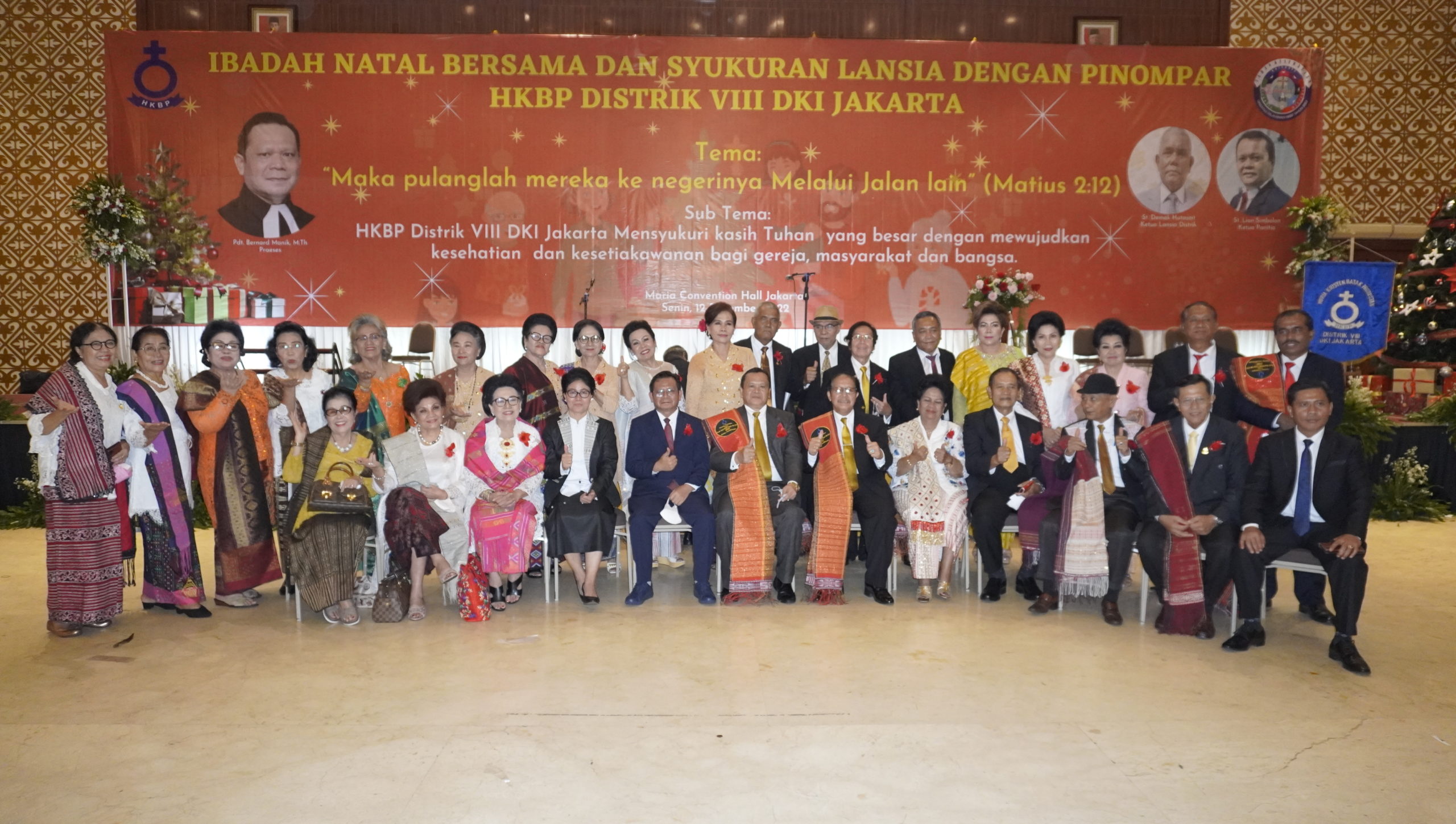 Natal Bersama HKBP Distrik VIII DKI Jakarta Dan Syukuran Lansia Bersama Pinompar - New Kairos