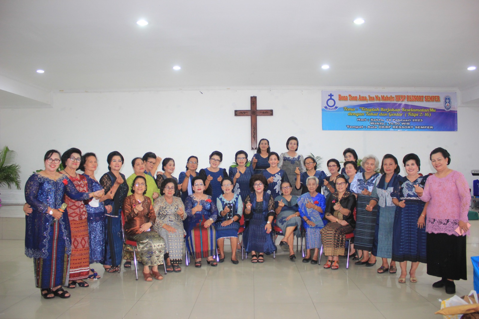 Ibadah Bona Taon Ama dan Ina Namabalu HKBP Semper - New Kairos